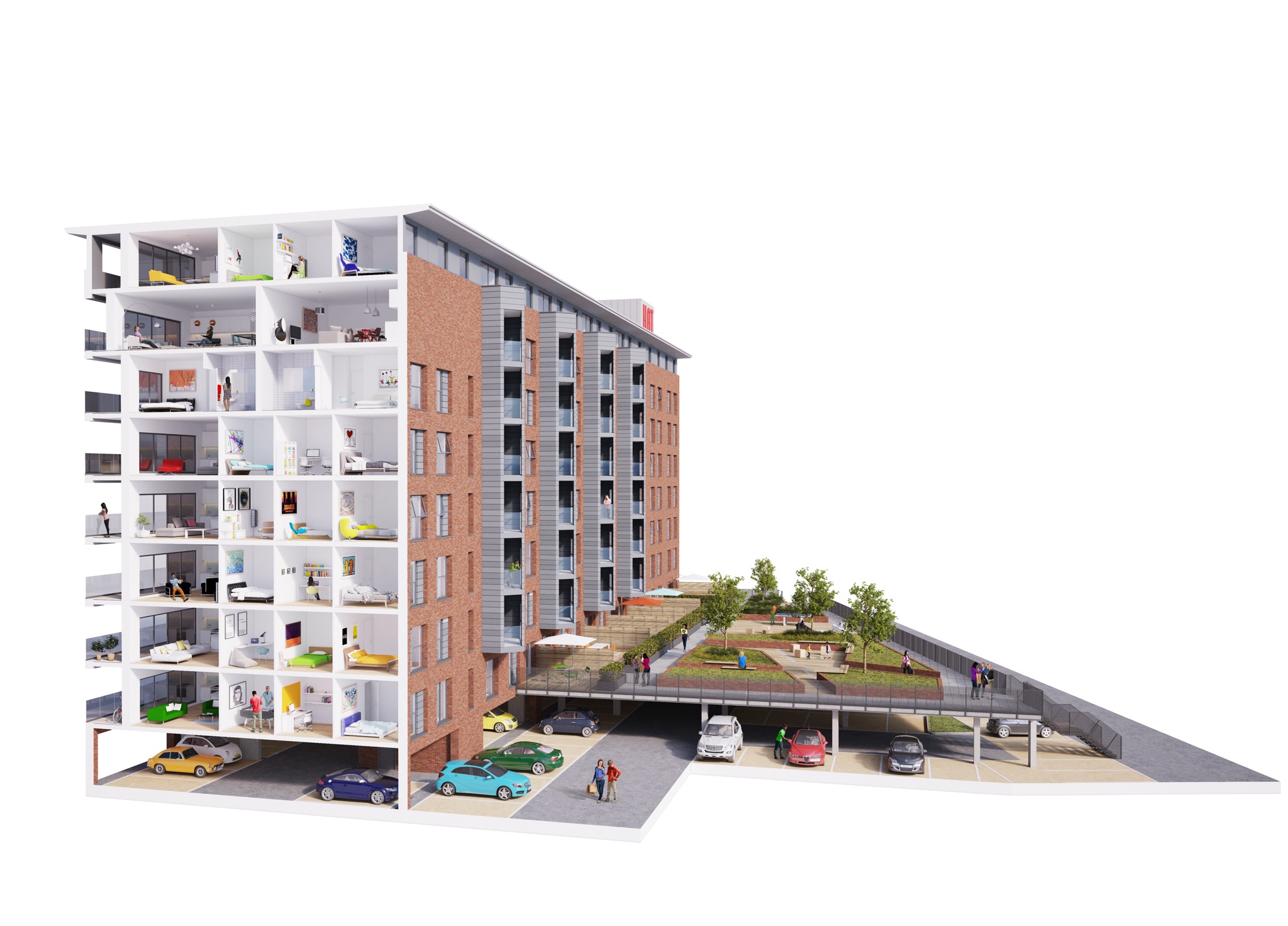 Hat Box New Islington Development begins - About Manchester