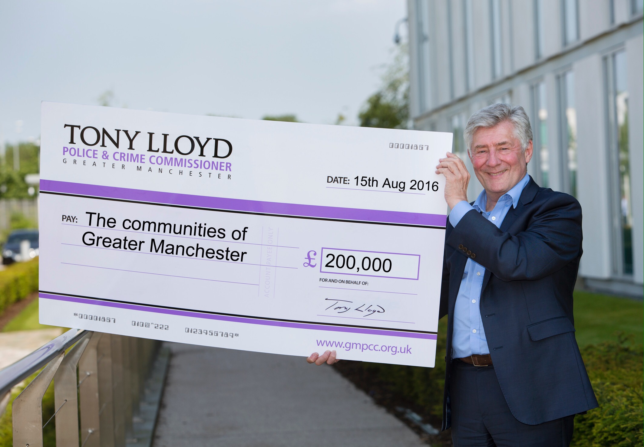 More cash to build a safer Greater Manchester - About Manchester