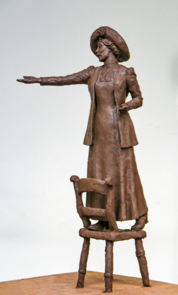 Pankhurst Sculptures revealed - About Manchester