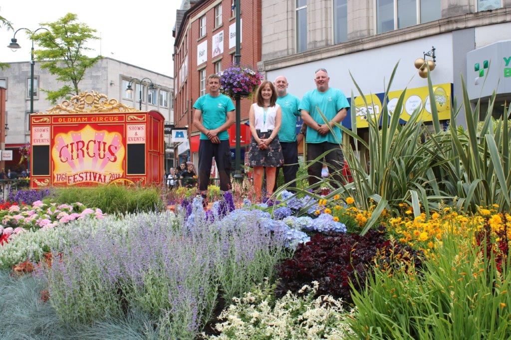 Oldham make it nine in a row at Britain in Bloom - About Manchester