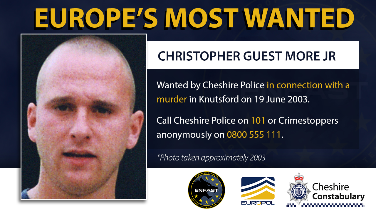 Man wanted in connection with Knutsford murder added to Europe’s ‘Most ...