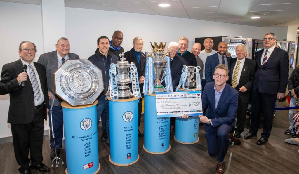 Manchester City Legends Spread the Love in Memory of Club President ...