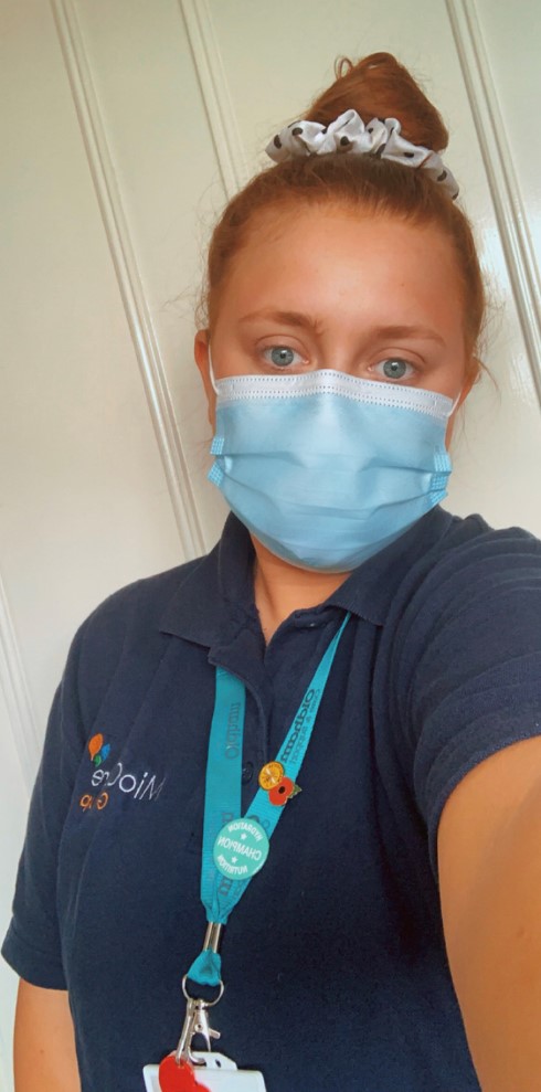 Alice is working and learning on the frontline during the pandemic ...