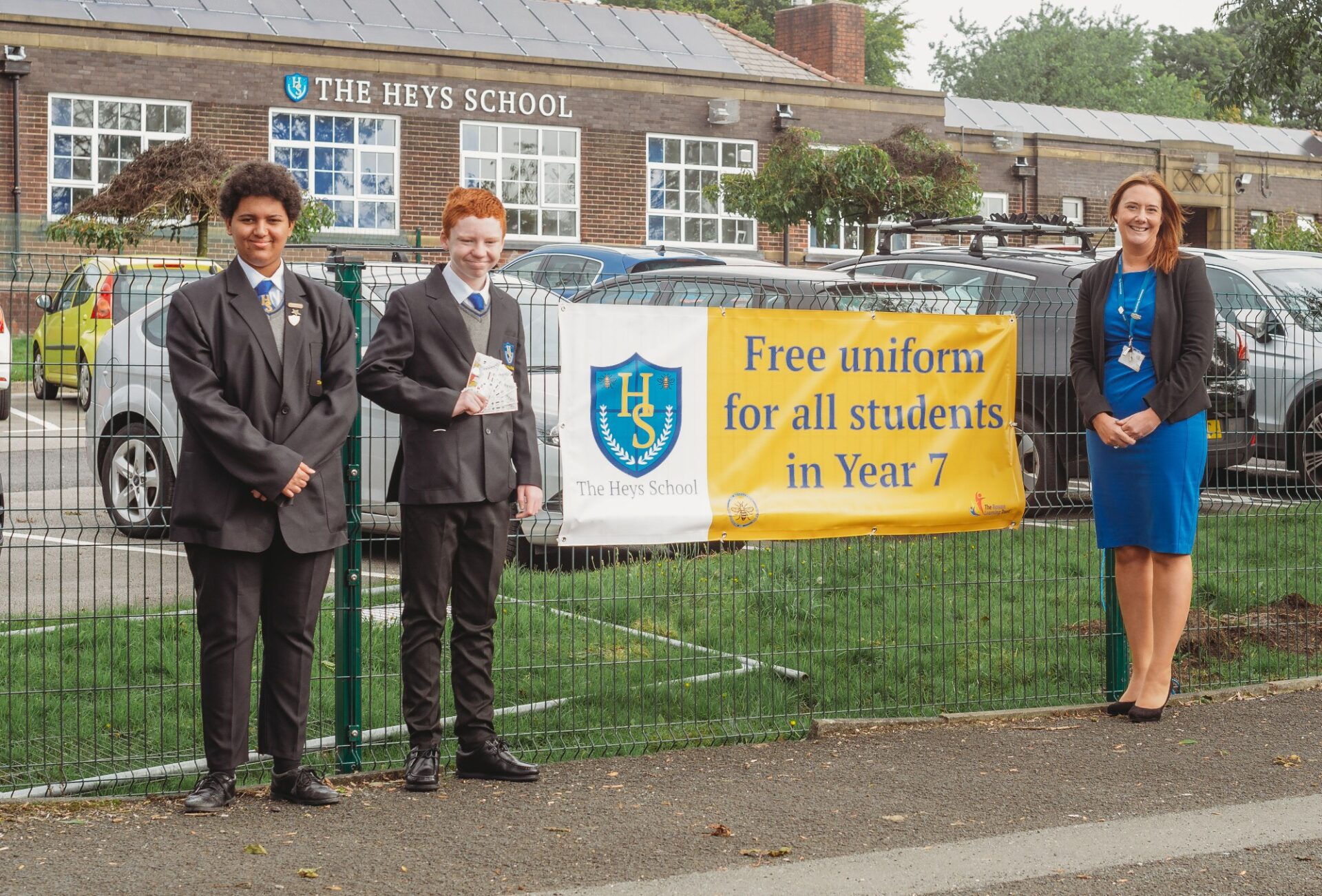Prestwich school pupils are sporting new smart look after receiving ...