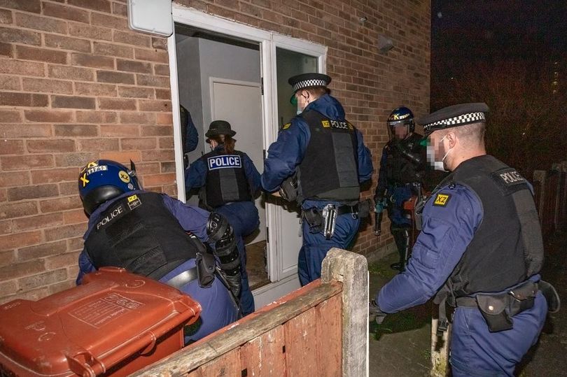 Drugs, cash and suspected firearm recovered during Manchester raids ...