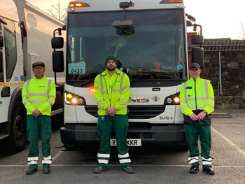 Bin crew heroes as they rescue man from burning house - About Manchester