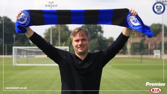 Robbie Stockdale revealed as new Rochdale manager - About Manchester