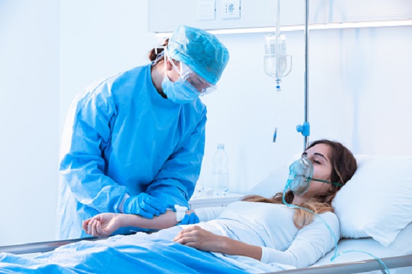 One in two people hospitalised with COVID-19 developed at least one ...