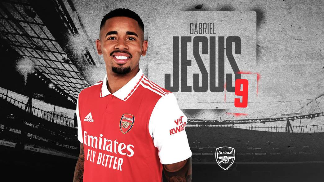 Arsenal complete Gabriel Jesus signing - About Manchester