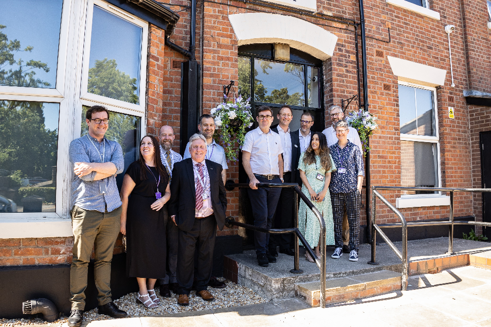 Andy Burnham visits Victorian villa transforming lives - About Manchester