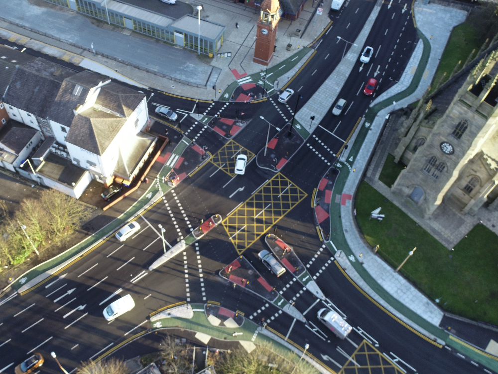 Improved crossings for people travelling on foot or by bike receive £2. ...
