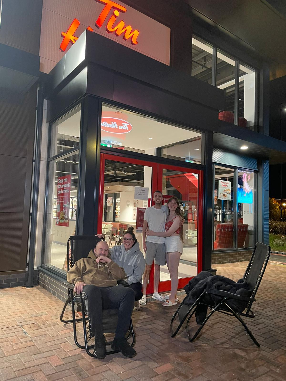 Tim Hortons officially opens at Trafford Park - About Manchester