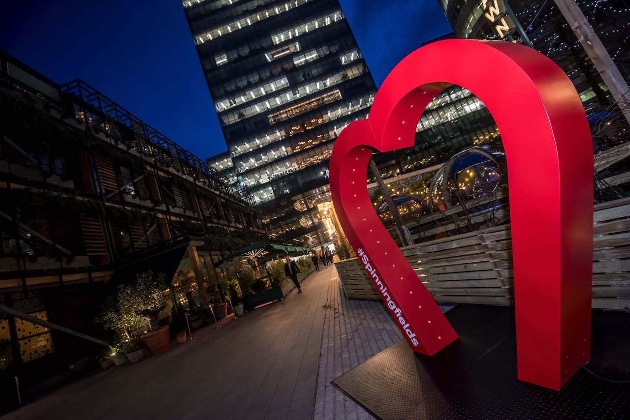 Spreading the love as Spinningfields plans the ultimate Valentine's Day ...