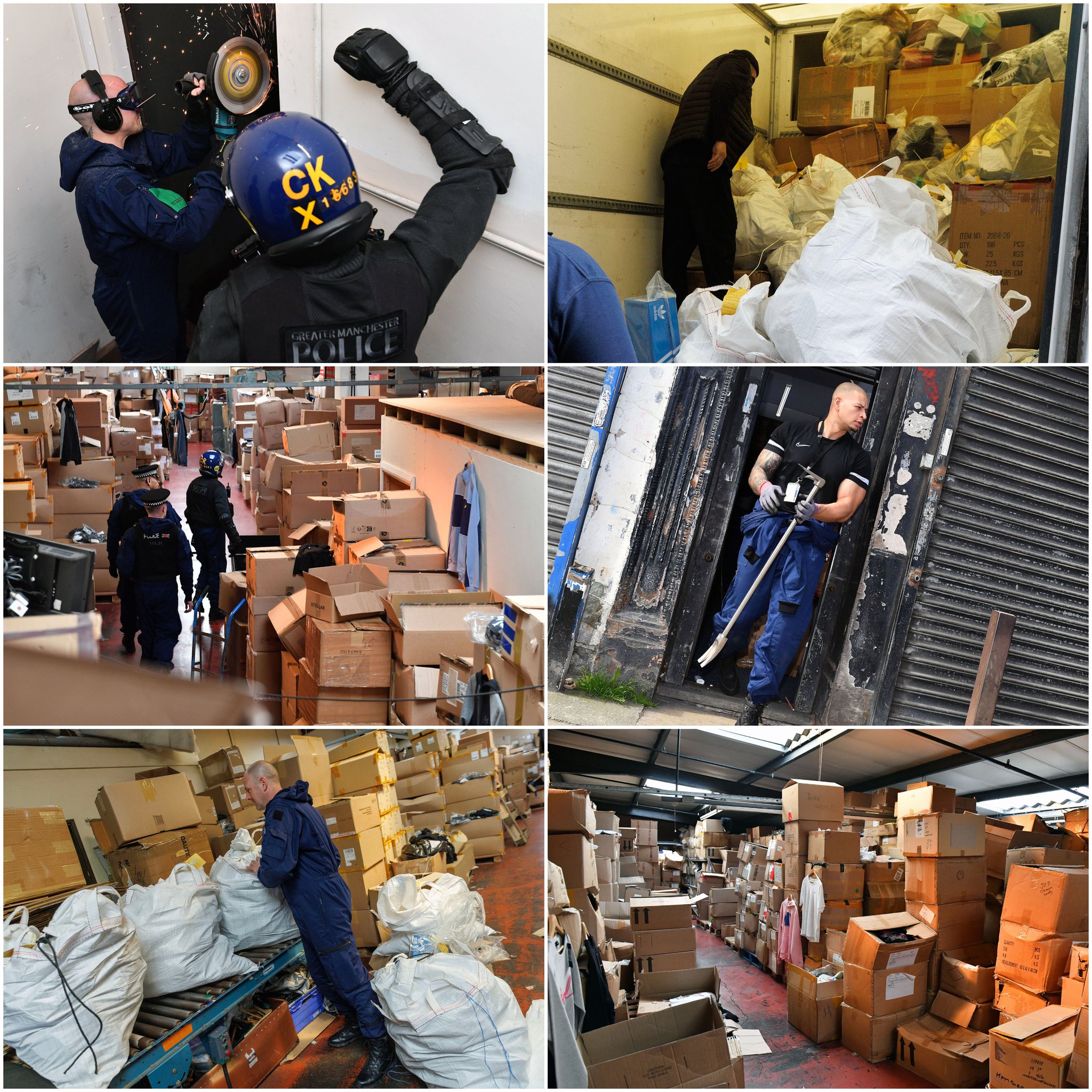 Police raid nets £1.2m worth of counterfeit items - About Manchester