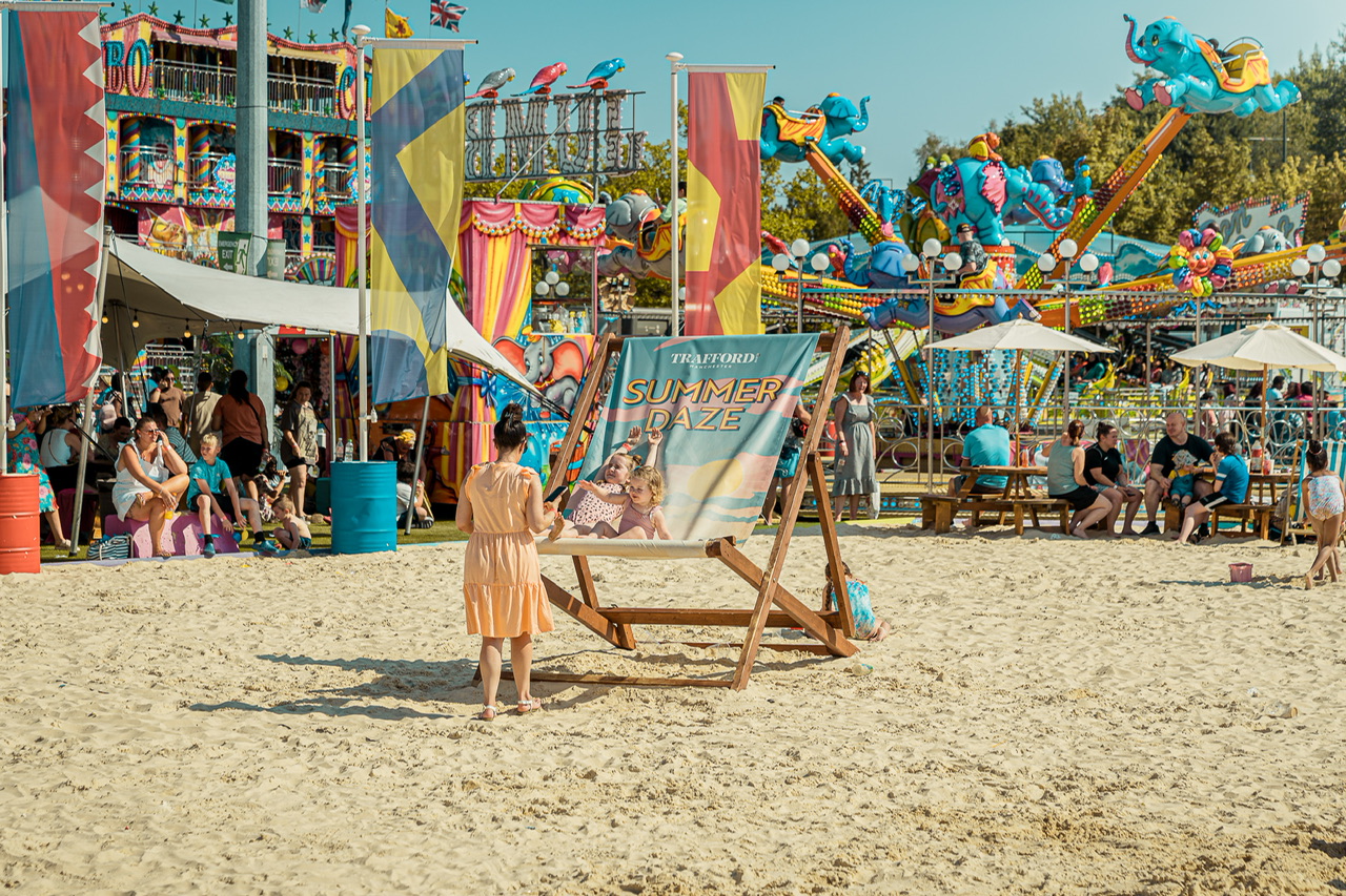 Sandcastles and sunbathing as Summer Daze returns to Trafford Centre ...