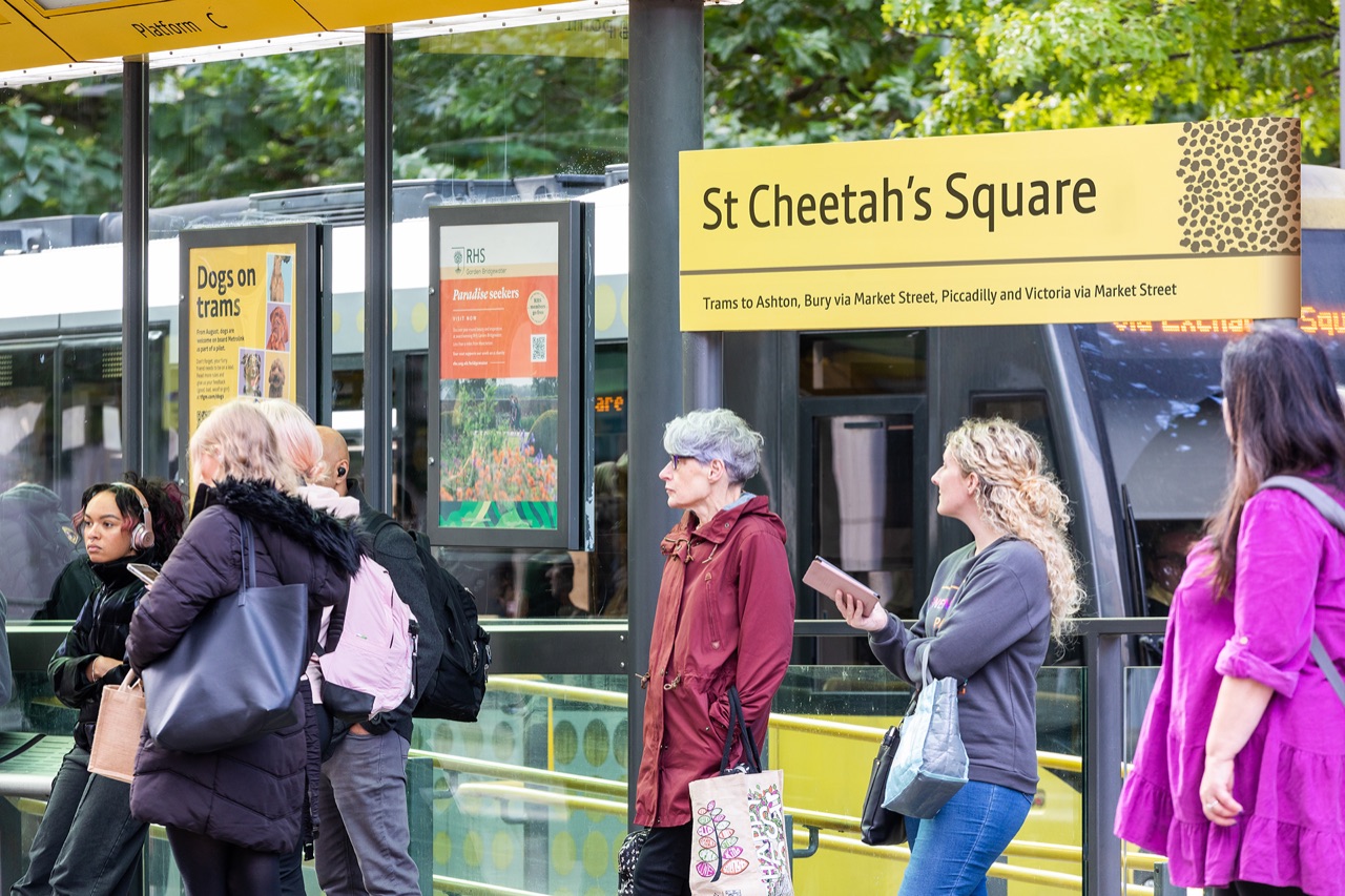 Chester Zoo renames Manchester Metrolink station to kick off an ...