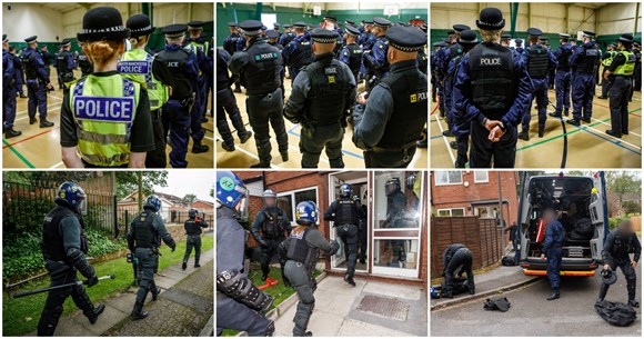 Organised crime targeted as nine arrested in early morning raids across ...