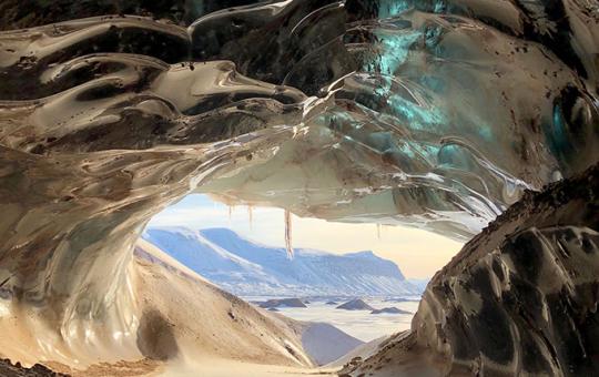 Shrinking Arctic glaciers are providing a new source of Greenhouse Gas ...