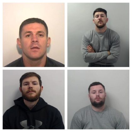 Salford drugs gang jailed after brutal delivery stunt sees £1mill of ...