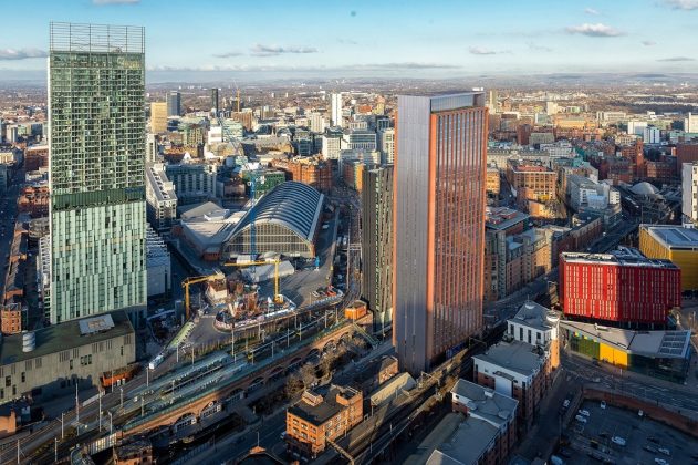 Work starts at newest luxury Manchester apartment building, Vision ...