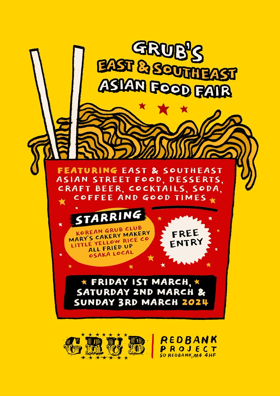 GRUB announces this year’s East & South East Asian Food Fair! - About ...