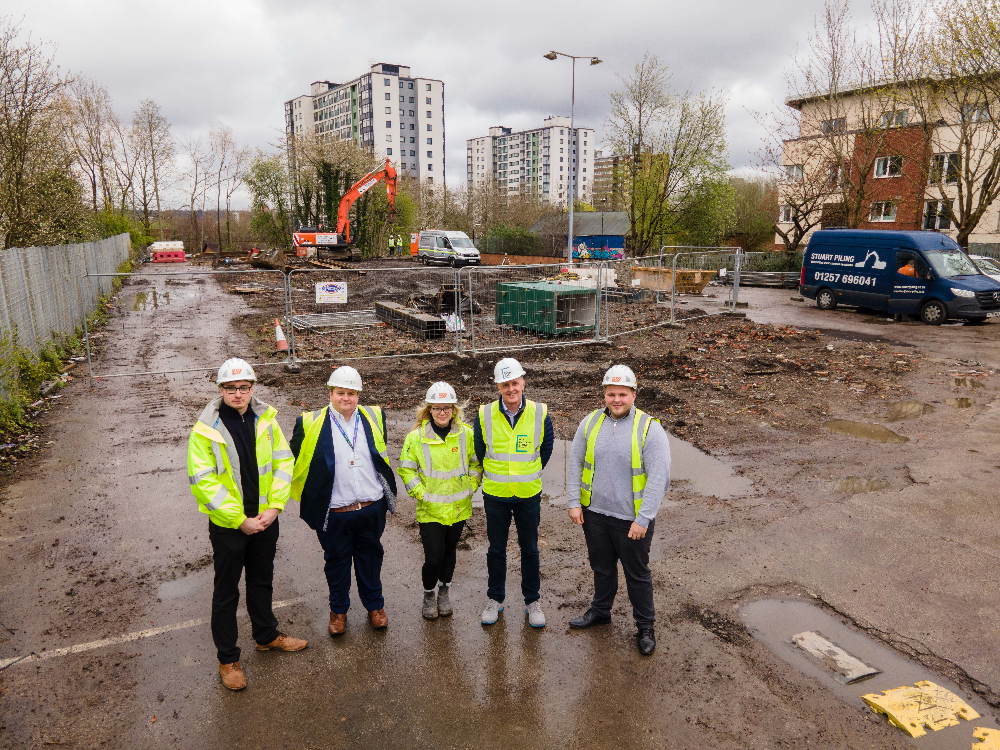 Work begins on more new, affordable, sustainable homes in Salford ...