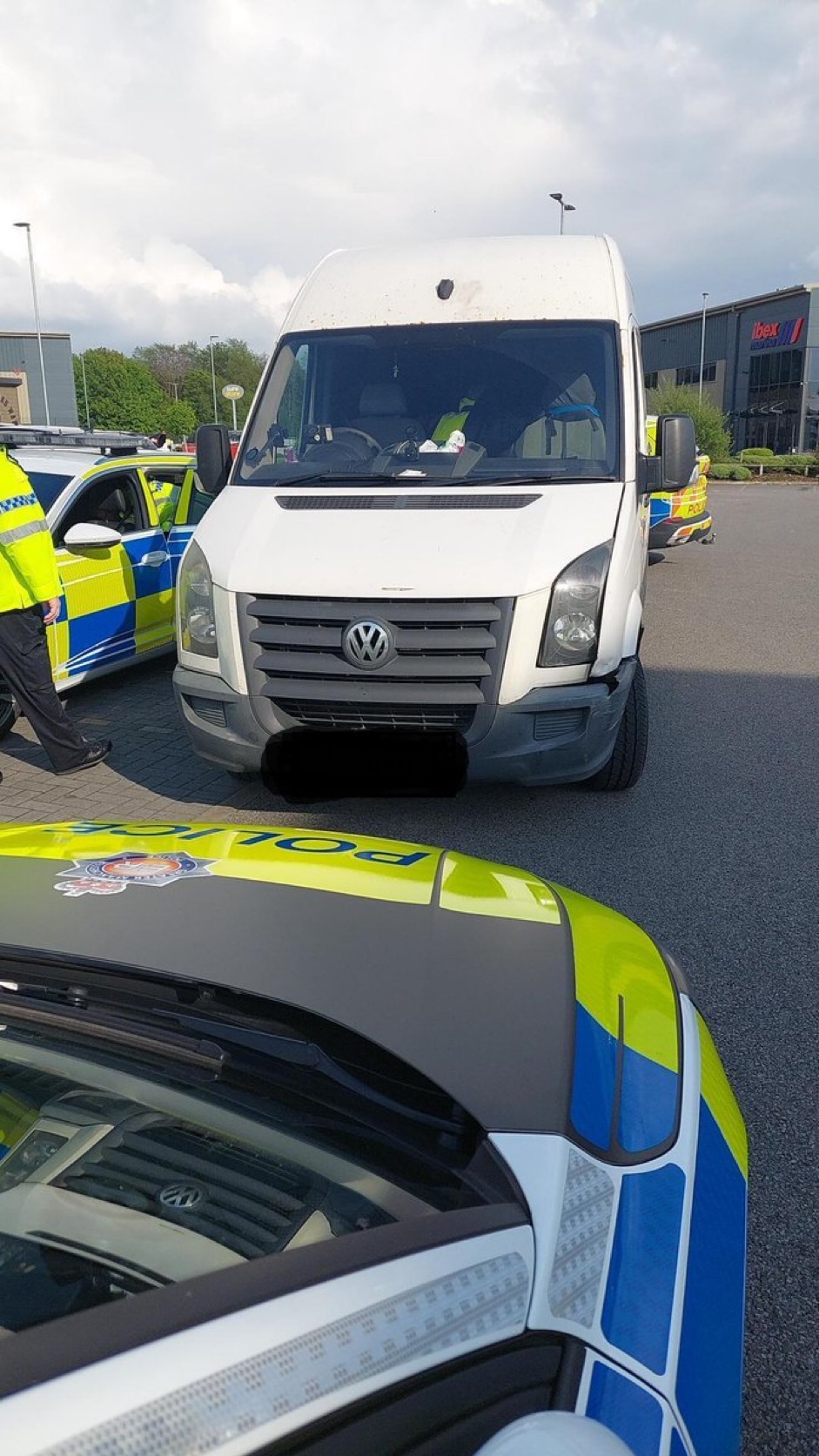 Drivers provides 153 breath test after police pull up van on M66 ...