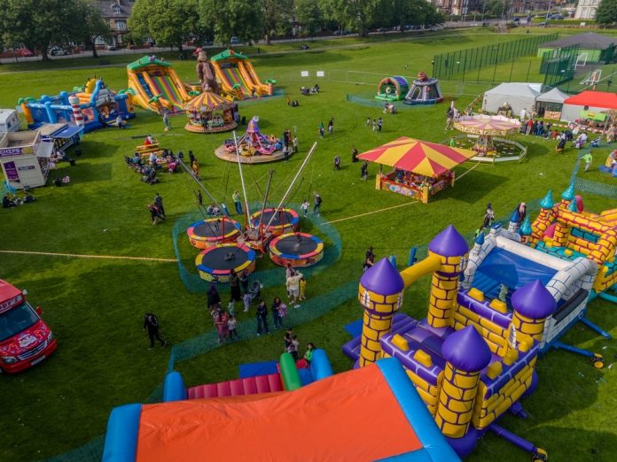 Giant inflatable party comes to Longsight this weekend - About Manchester