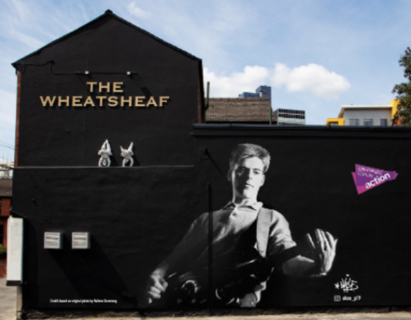 Crowdfunder launched for Northern Quarter Mural for Smiths Andy Rourke ...